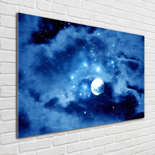 Ebern Designs Full Moon - No Frame Art Prints on Glass | Wayfair.co.uk