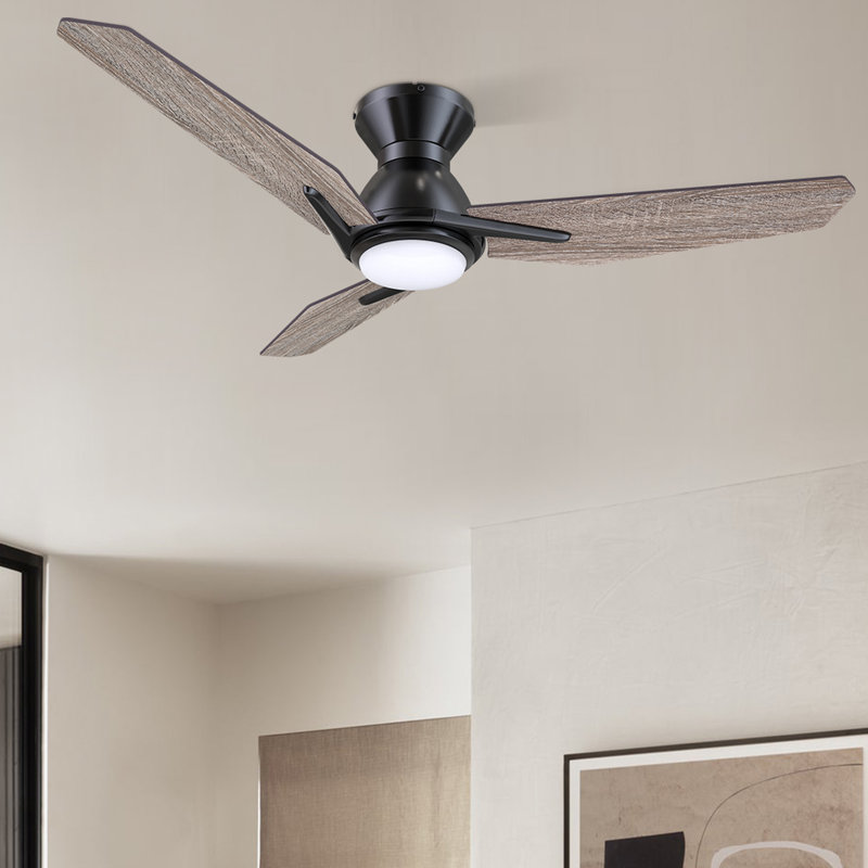 Ivy Bronx Elegis 44'' Ceiling Fan with LED Lights | Wayfair