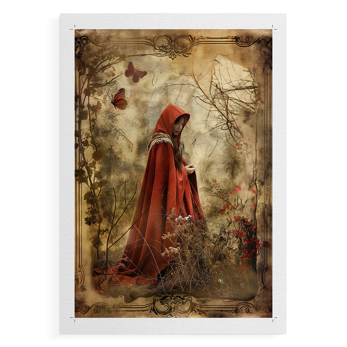 World Menagerie WOMEN Series CCCCL XXXV - impression sur toile de ...