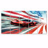 Design Art American Sports Car At The Race Track I - Race Tracks Wall ...