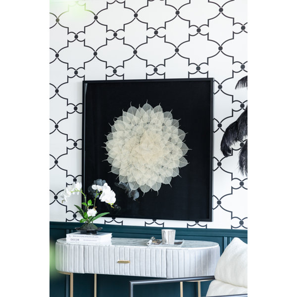 Ebern Designs Colondro Modern Abstract Wall Decor on Resin | Wayfair