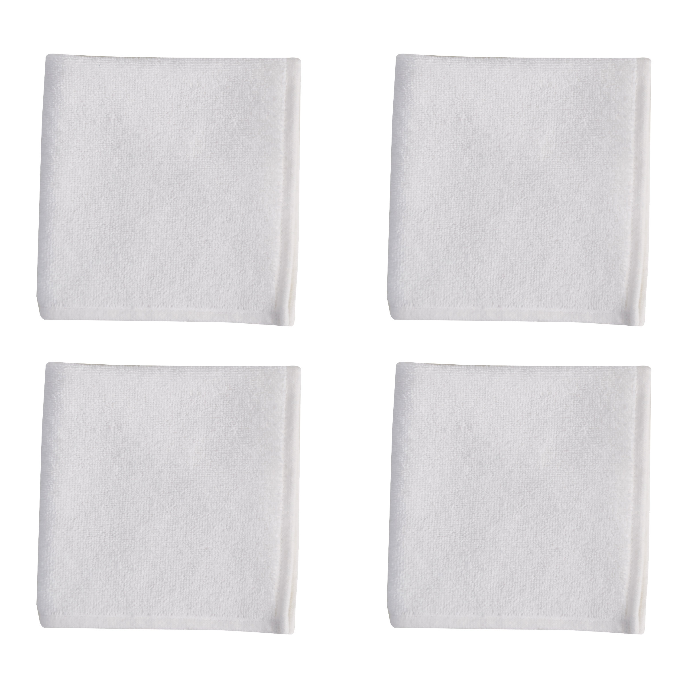 Ebern Designs Jareal 4 - Piece Terrycloth Washcloth Guest Room Case ...