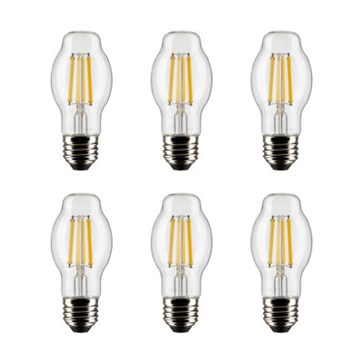 Satco 65 Watt Equivalent BT15 E26/Medium (Standard) Dimmable LED Bulb ...