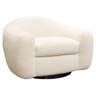 Diamond Sofa Pascal 101.6cm Wide Polyester Swivel Barrel Chair ...