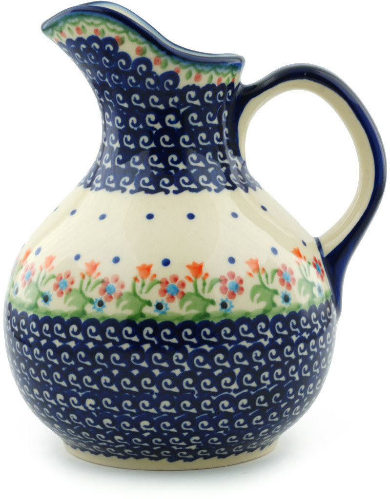 Polmedia Spring Flowers 44 oz. Pitcher | Wayfair