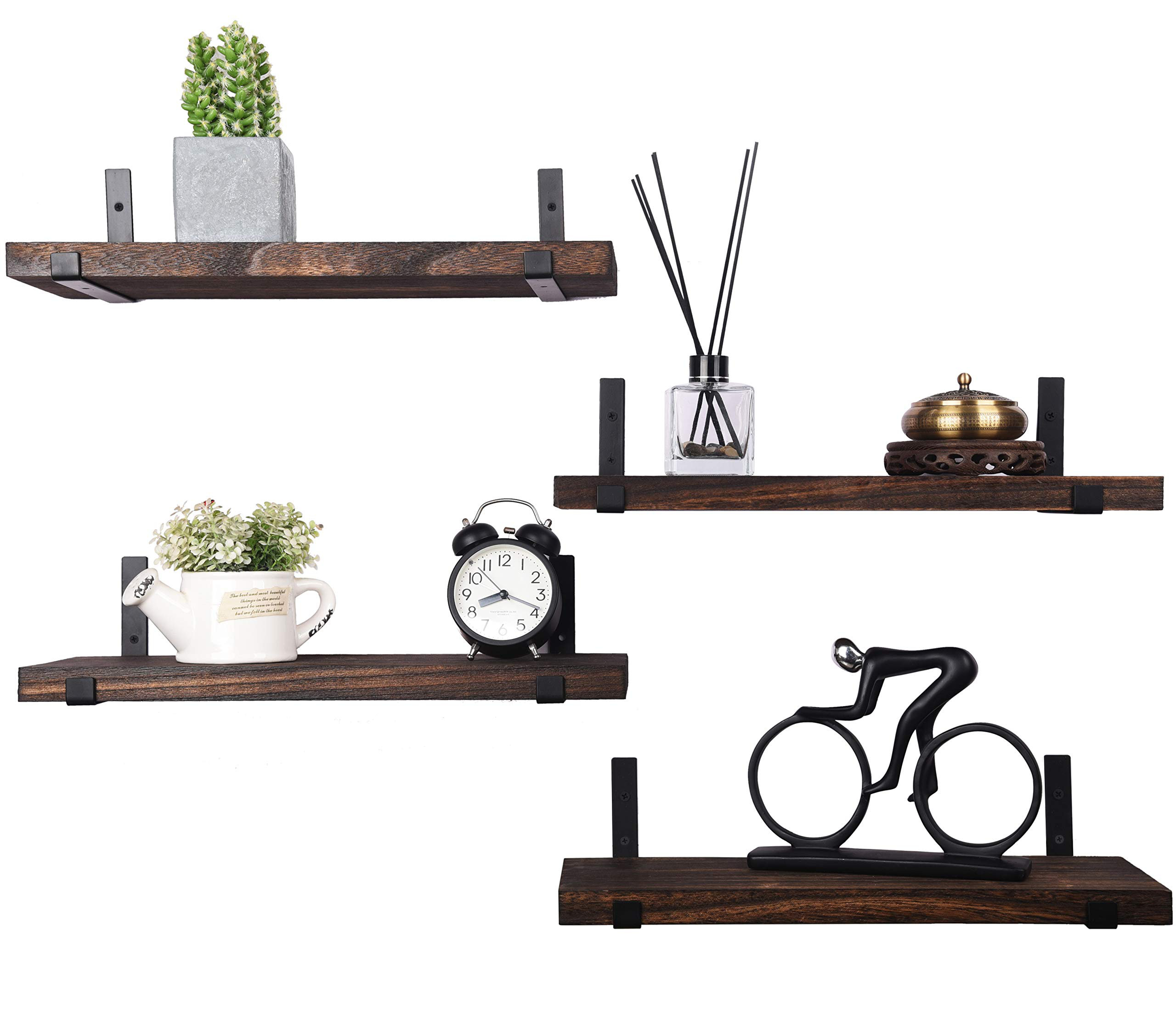 17 Stories Hermalinda 4 Piece Floating Shelf | Wayfair