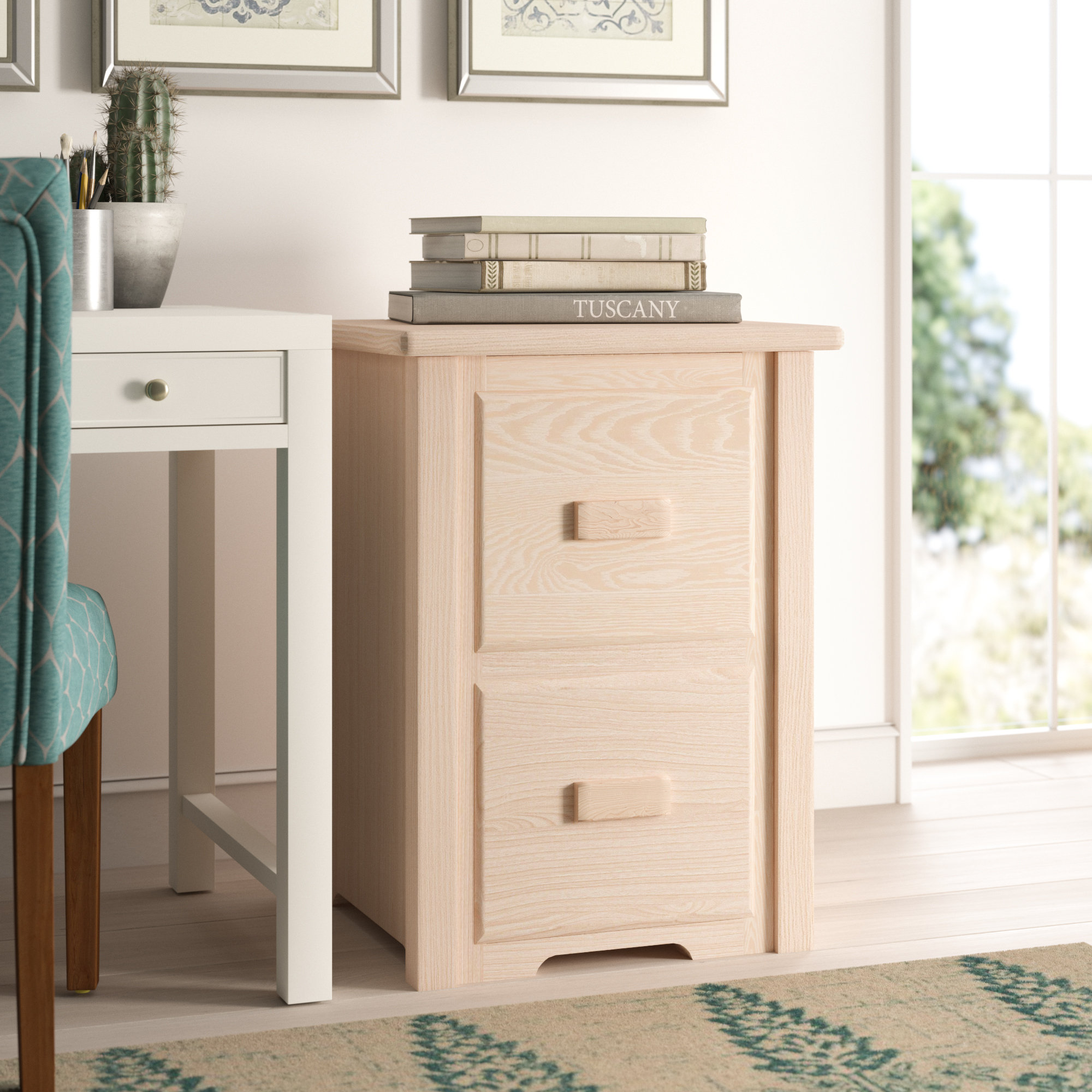 Loon Peak Abella 2-Drawer Vertical Filing Cabinet - Wayfair Canada