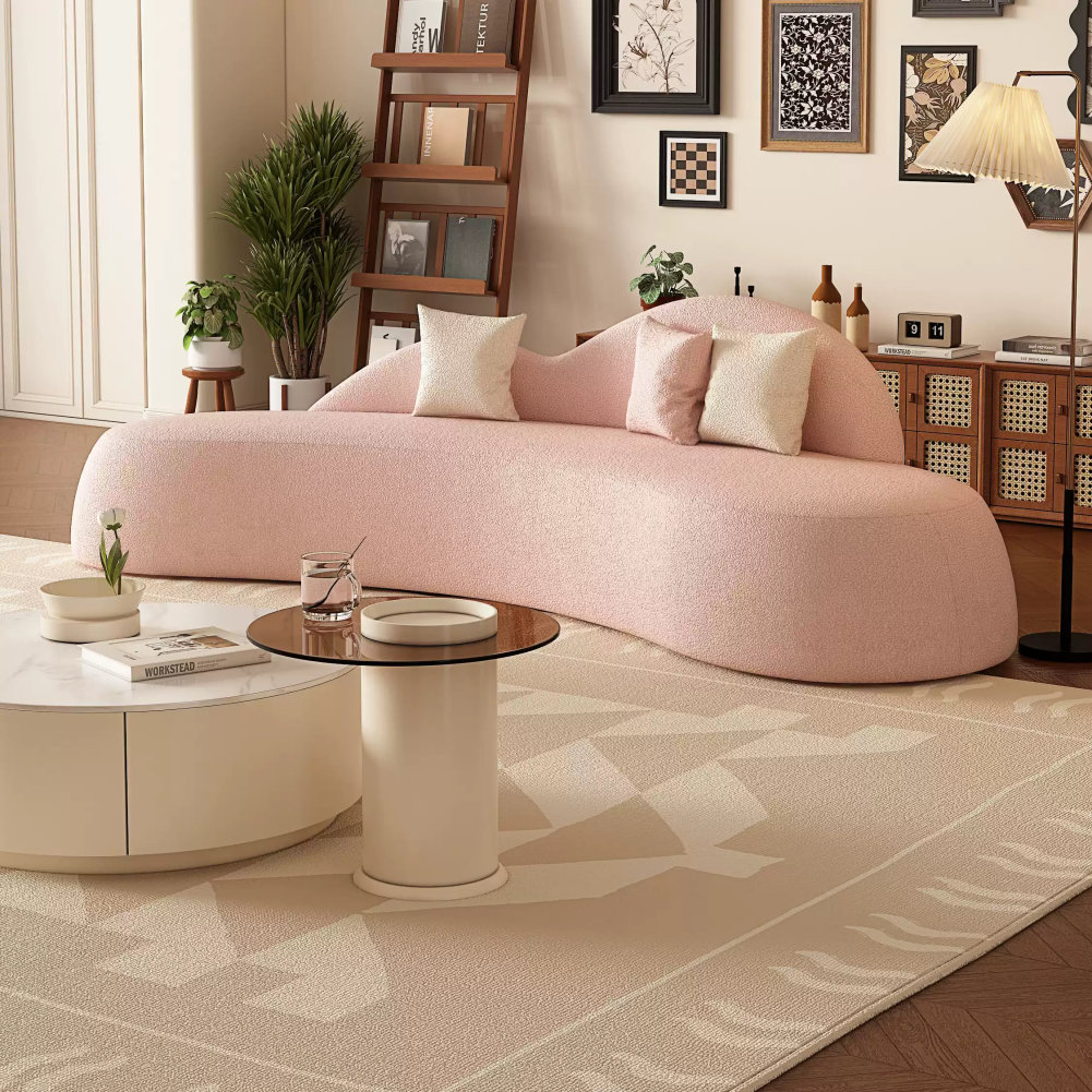 Walkoly French Cream Style Sofa - Wayfair Canada