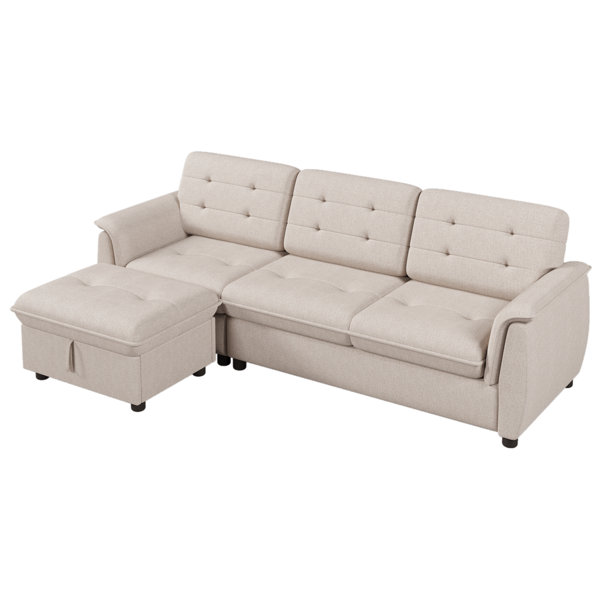 17 Stories Saveion 2 - Piece Upholstered Corner Sectional | Wayfair.co.uk