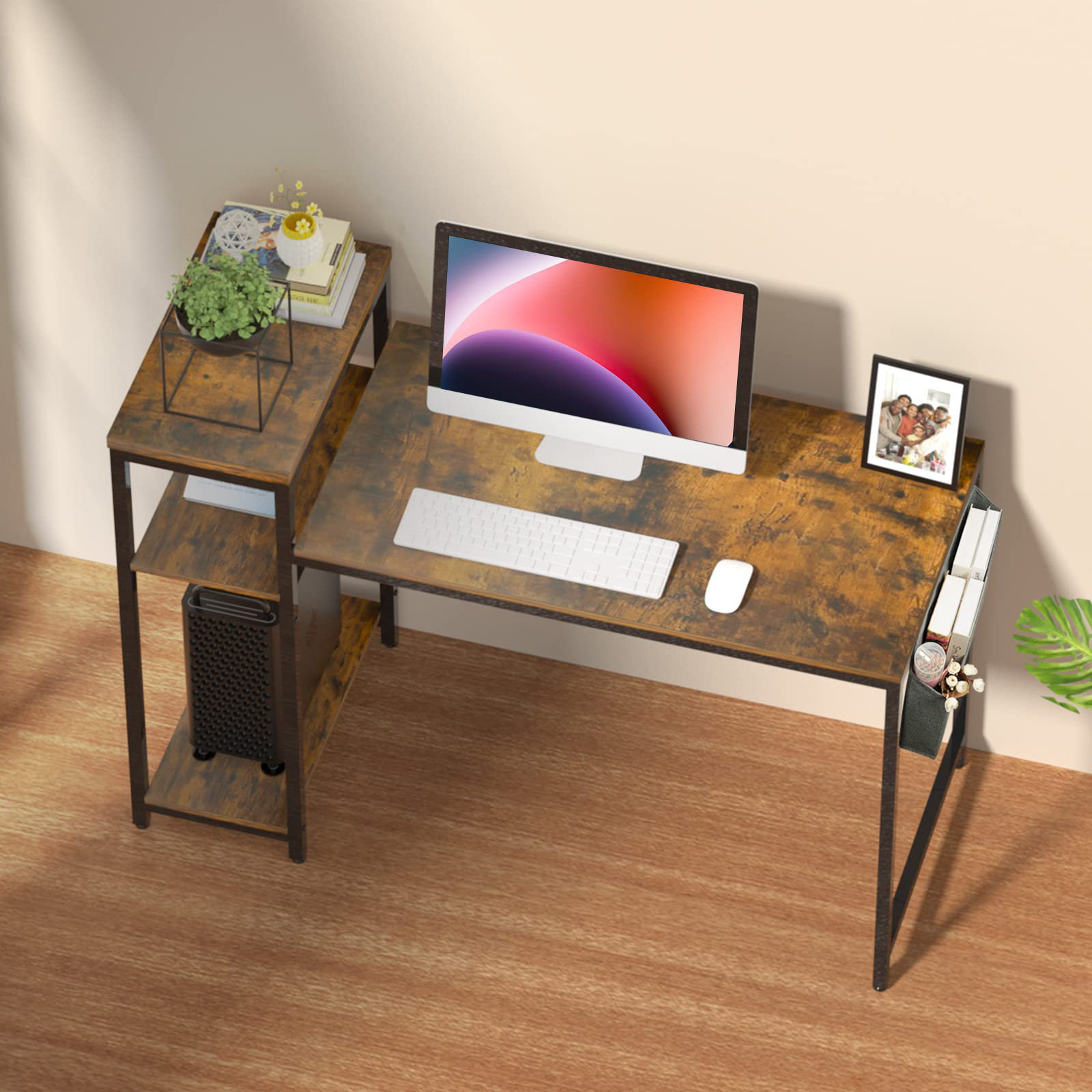 17 Stories Computer Desk Large Office Desk Writing Desk for Home Office ...