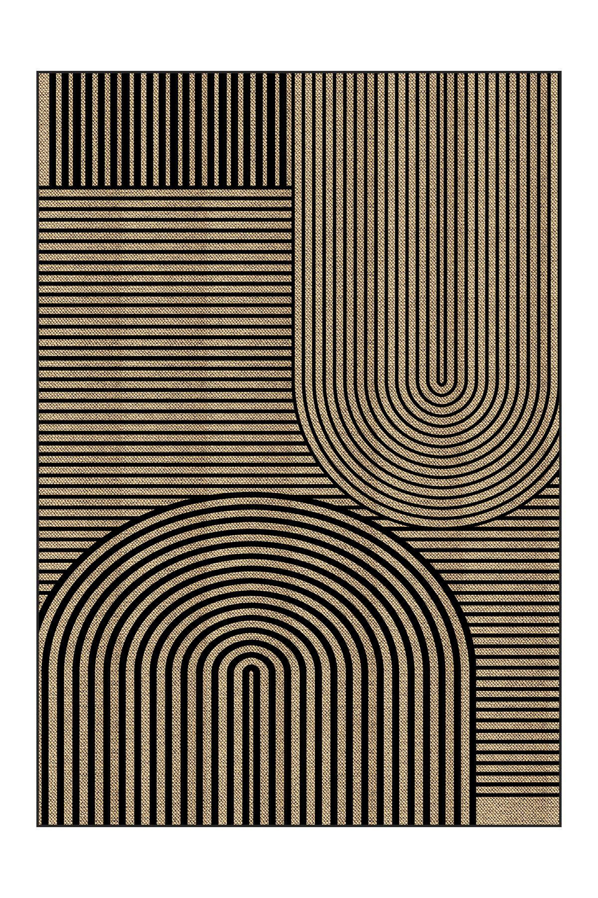 Corrigan Studio® Digital Non-Slip Washable Scandinavian Jute Look ...