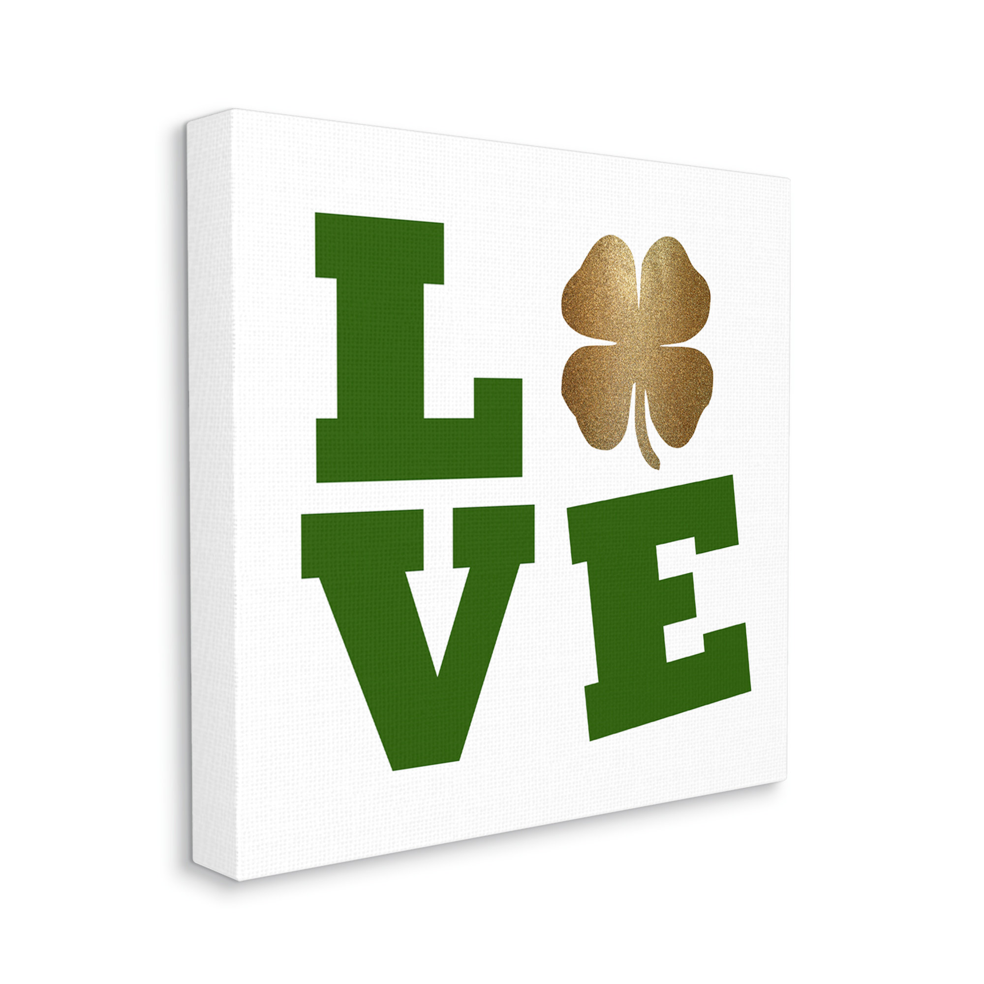 Ebern Designs St Patrick's Day Clover Love Symbol by Sheldon Lewis ...