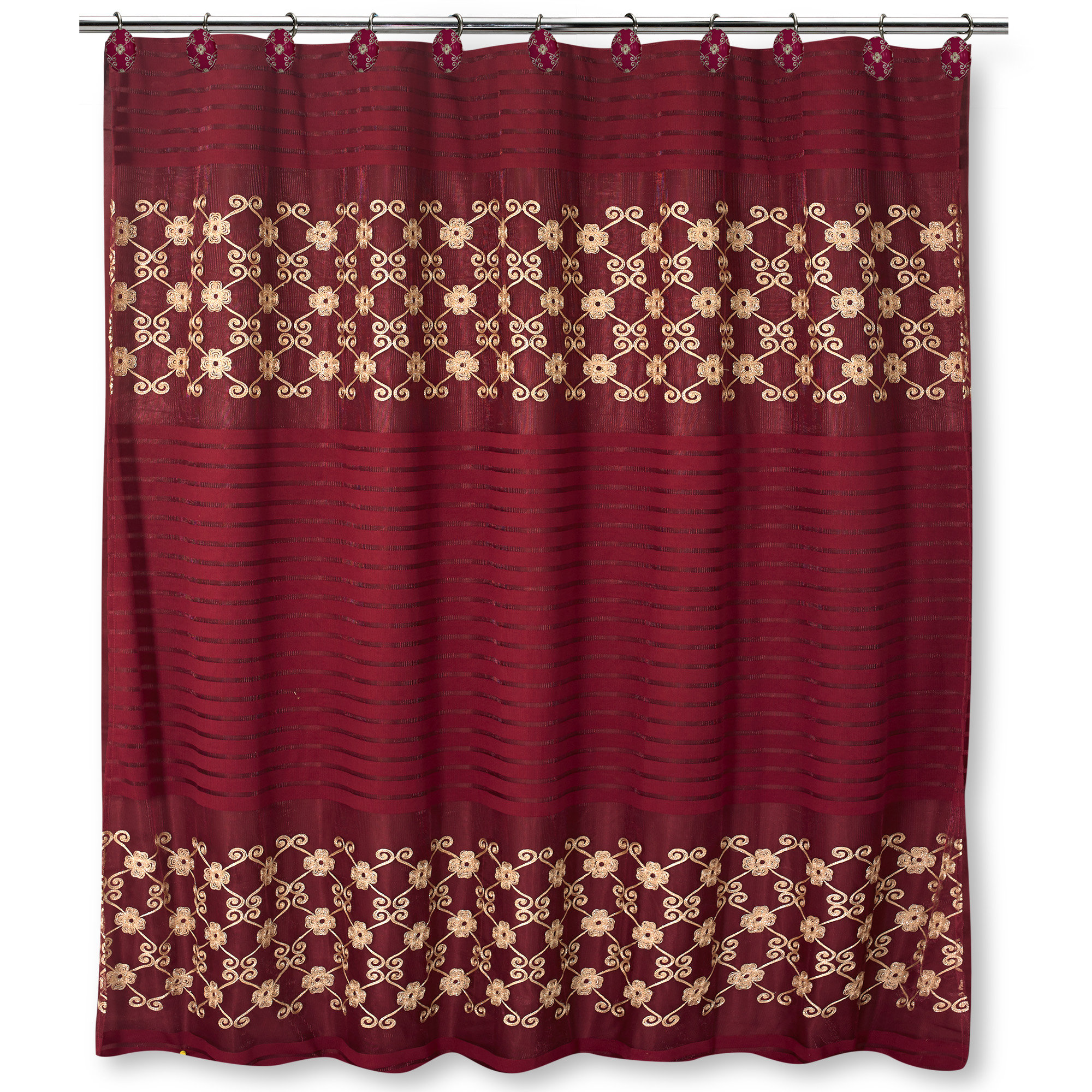 Bungalow Rose Etty Single Shower Curtain & Reviews | Wayfair