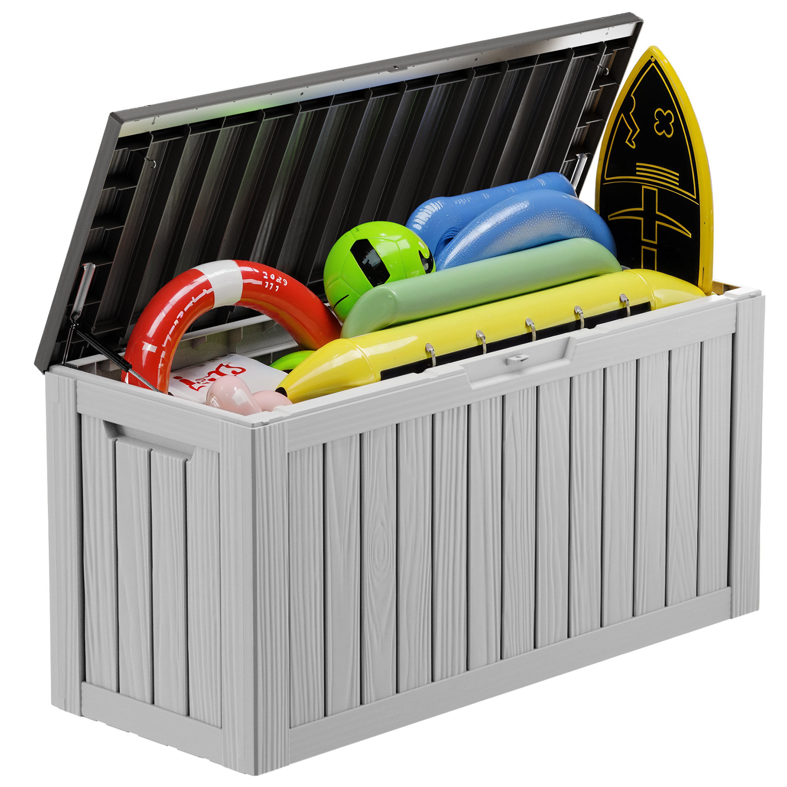 Deck Box 81 gallons en gris et Commentaires - Wayfair Canada
