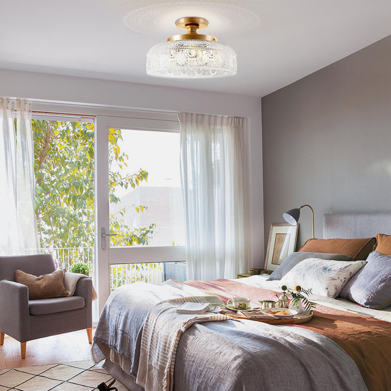 round bedroom ceiling light