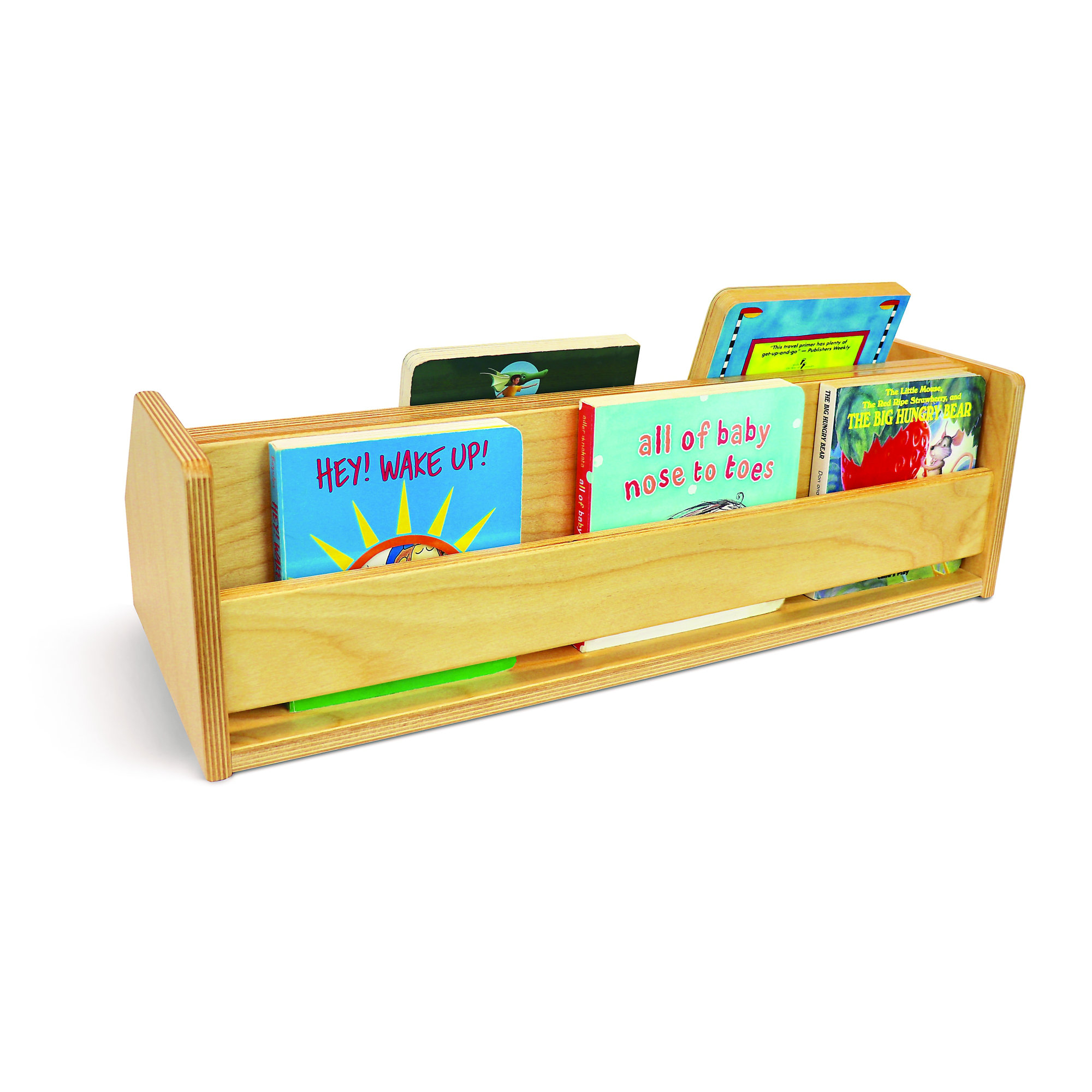 Whitney Brothers® Double Sided 2 Compartment Book Display | Wayfair