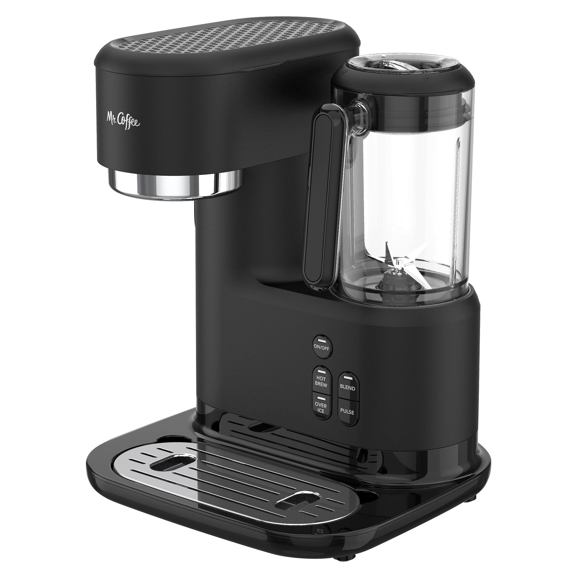 Mr. Coffee Single-Serve Iced And Hot Coffee Maker And Blender With 2 ...