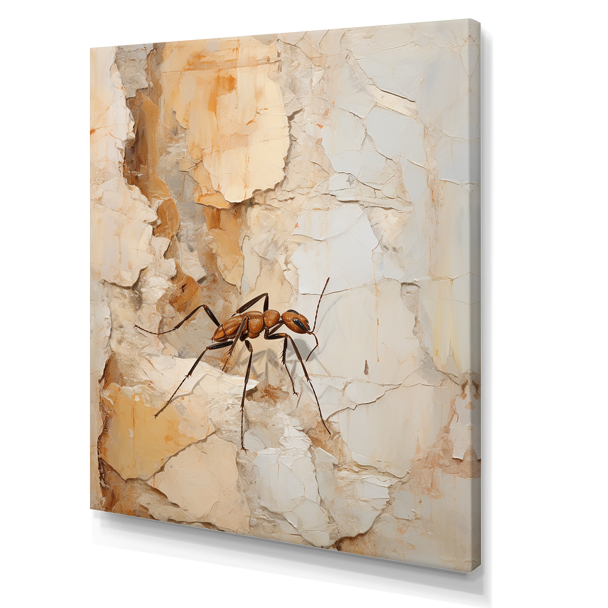 Winston Porter Minimalism Ant Beige Collage | Wayfair