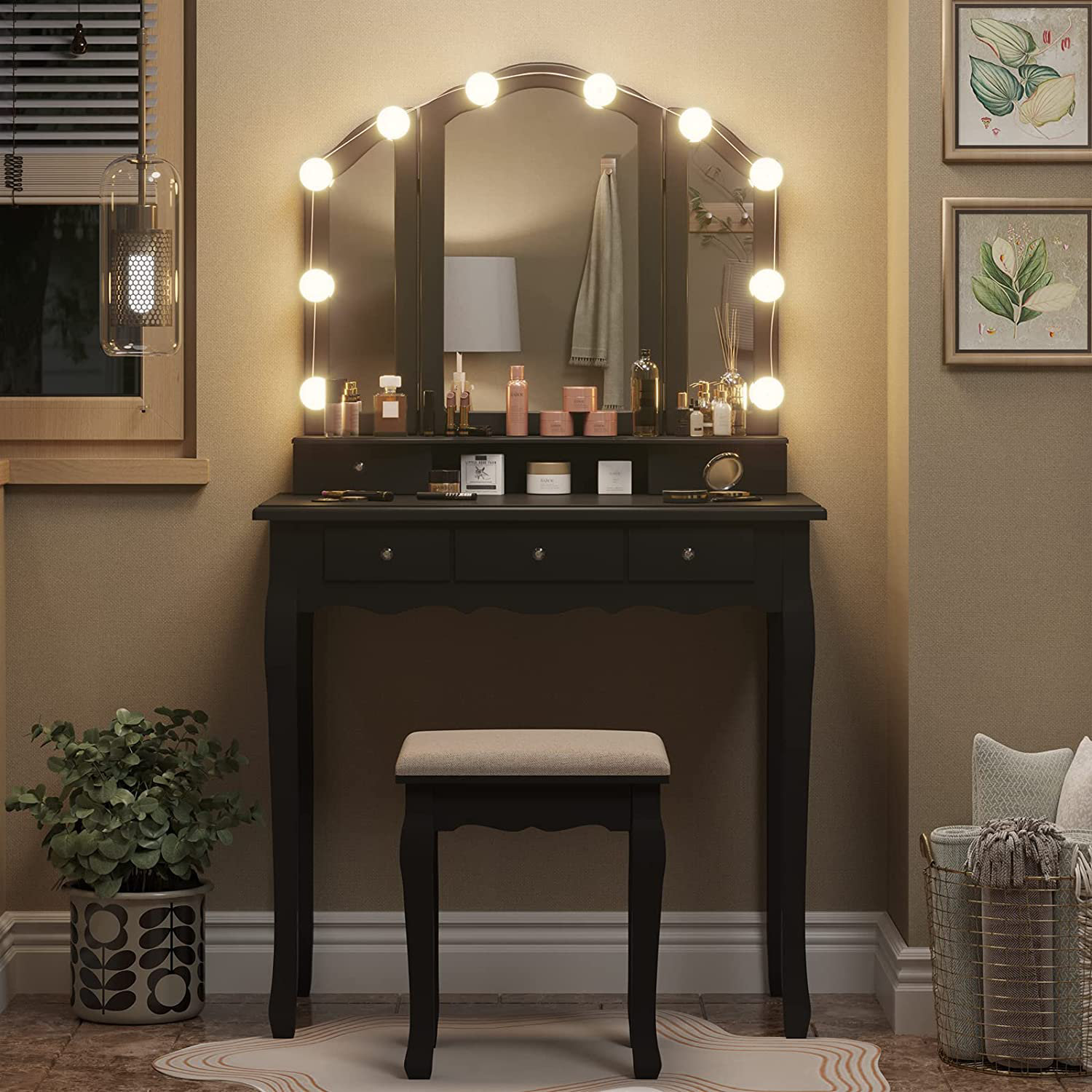 Lark Manor Antimony Vanity & Reviews | Wayfair