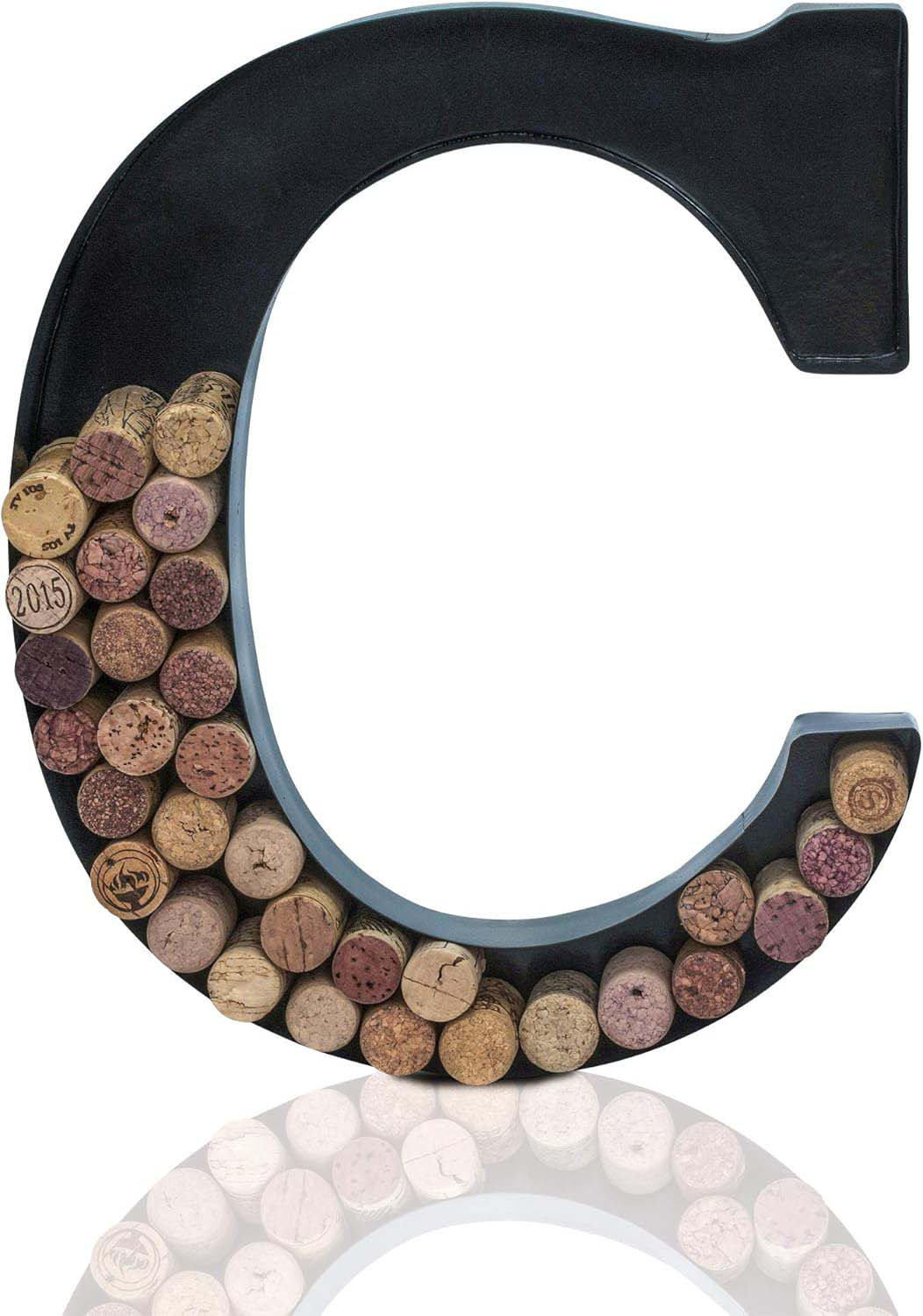 17 Stories Metal Letter Wine Cork Keepsake Saver | Wayfair