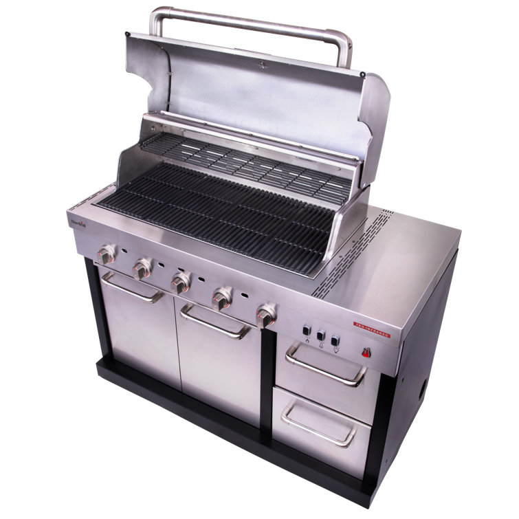 Charbroil Medallion Series Modular Outdoor Kitchen 5-Burner Infrared ...