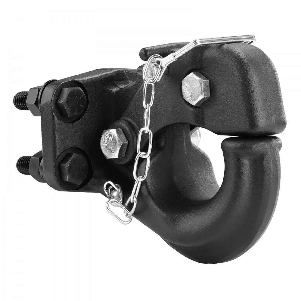 VEVOR Pintle Hitch Trailer Hitches Receiver for 2.5" to 3" Lunette Ring ...