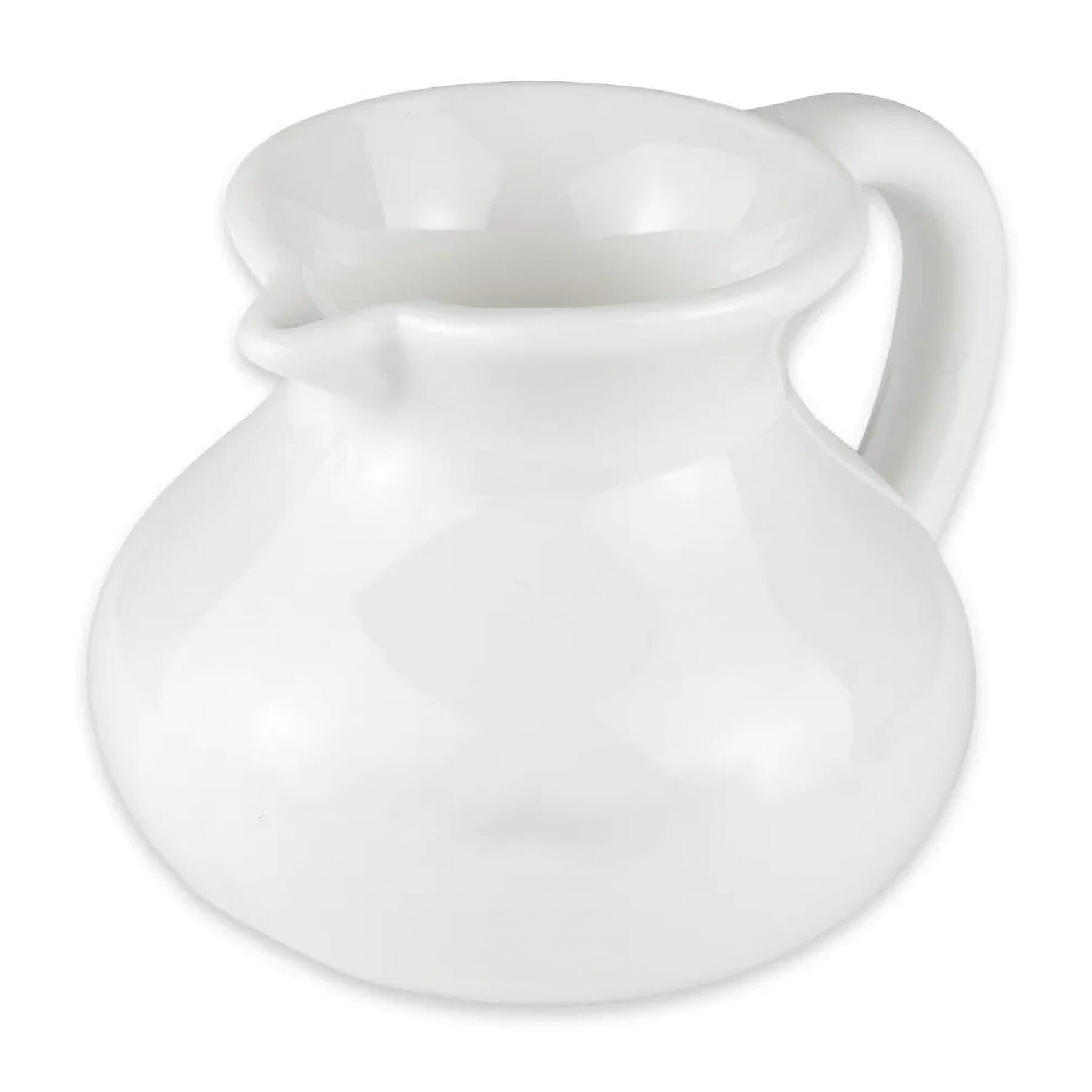 G.E.T. Restaurant Style Plastic Coffee Creamer Pitcher, 3 Ounce (Set of ...