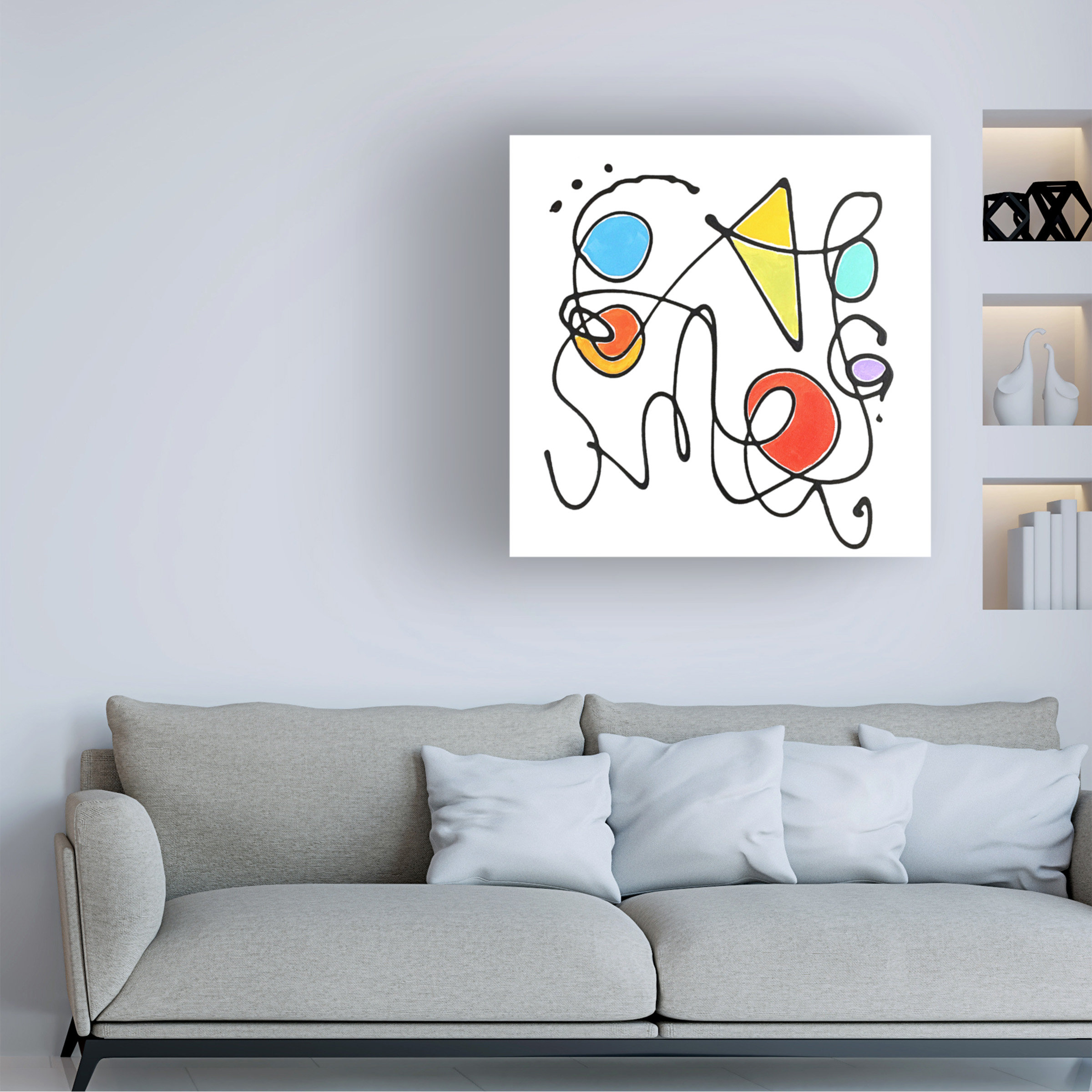 Wrought Studio™ Sharon Pierce Mccullough Be Happy Canvas Art | Wayfair