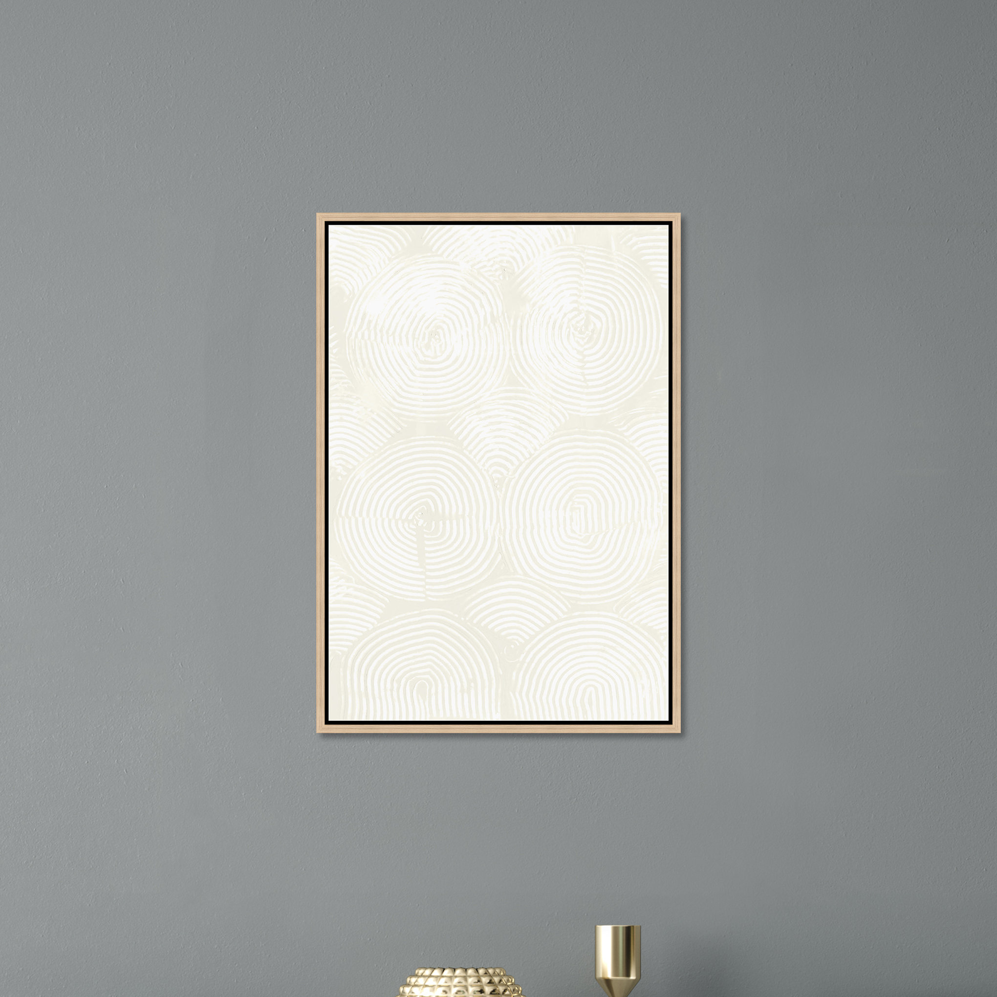 Chelsea Art Studio Your Trace IV by Danielle Davis - Floater Frame ...