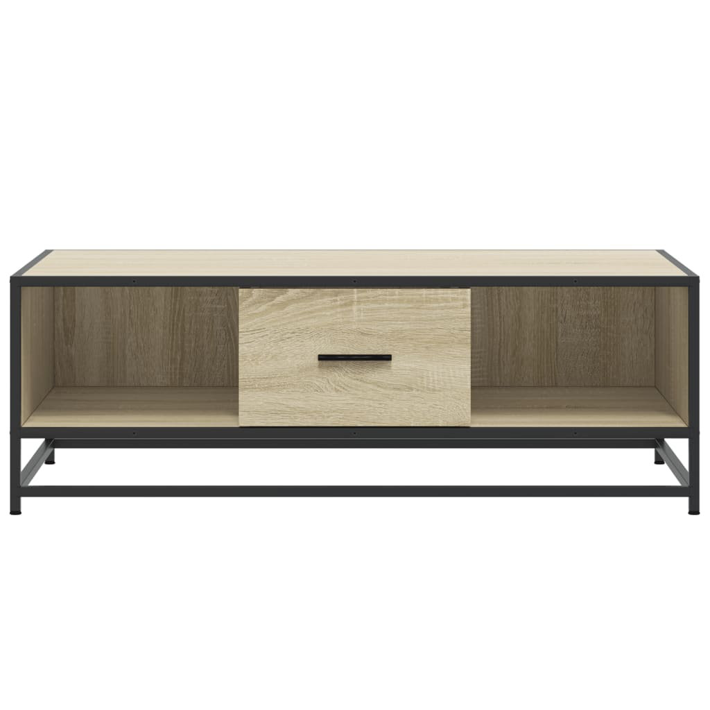 17 Stories Coffee Table Engineered Wood 39.4X22.4X13.8 In Coffee Table ...