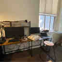 Wrought Studio™ Steinber L Shaped Desk with Hutch & Monitor Stand, Home ...