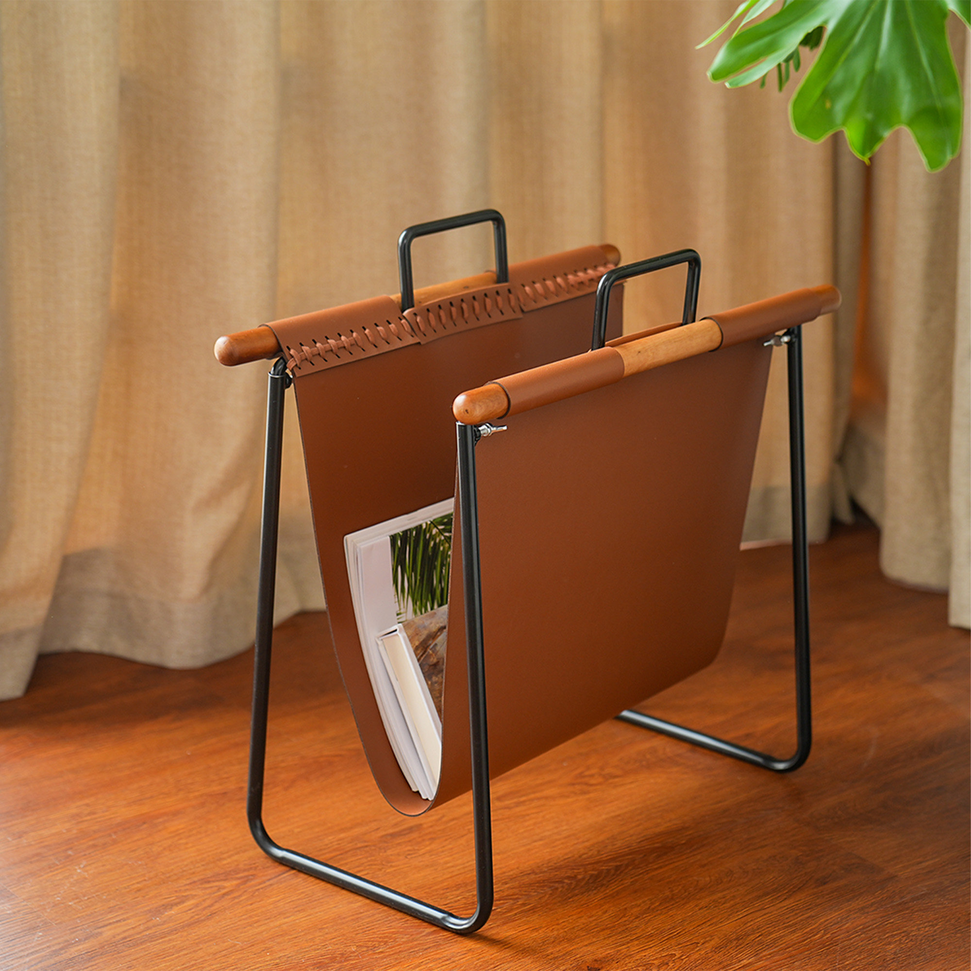 17 Stories Dyandra Free Standing Magazine Rack & Reviews - Wayfair Canada