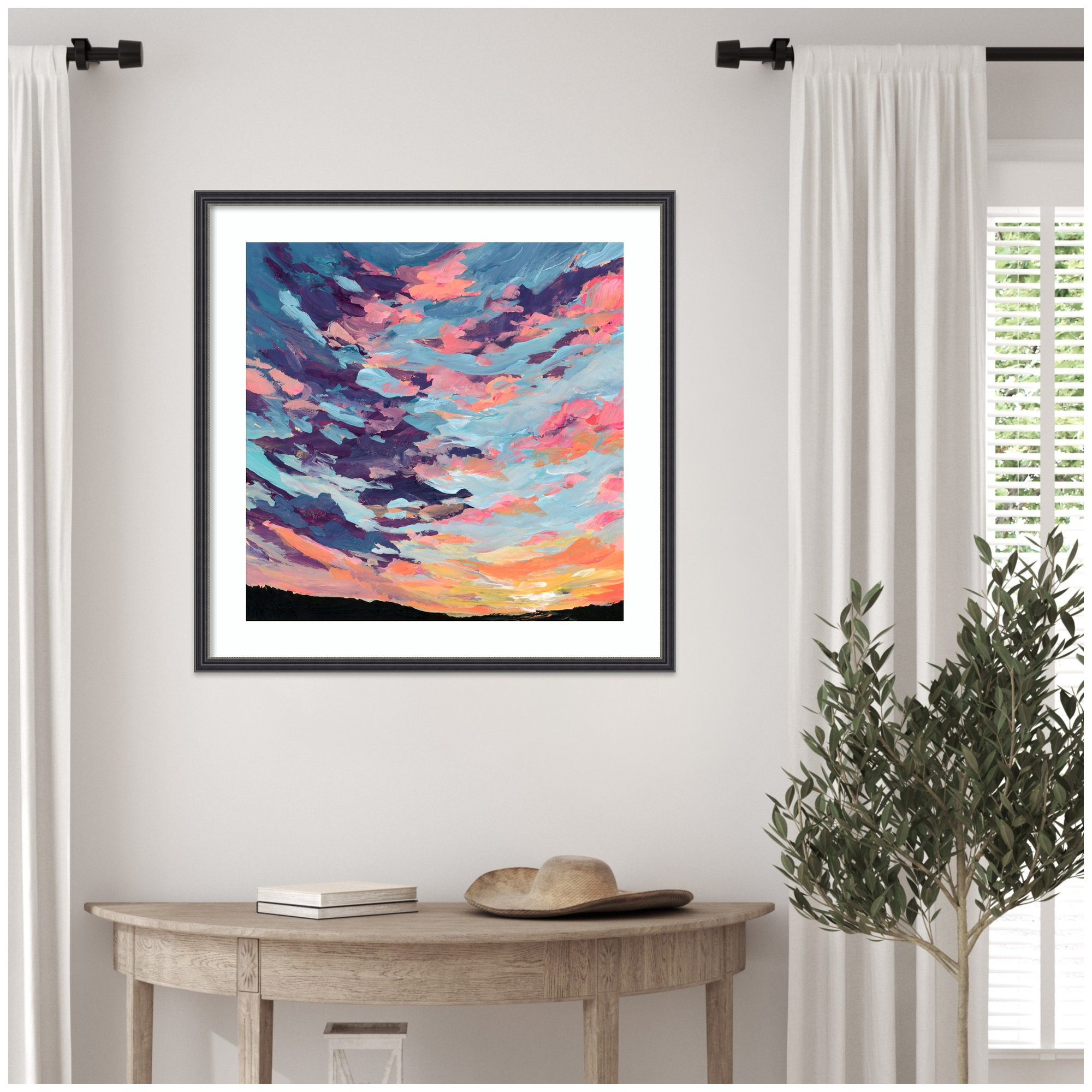 Lark Manor™ Sunset Study by Emily Kenney Framed Wall Art Print | Wayfair