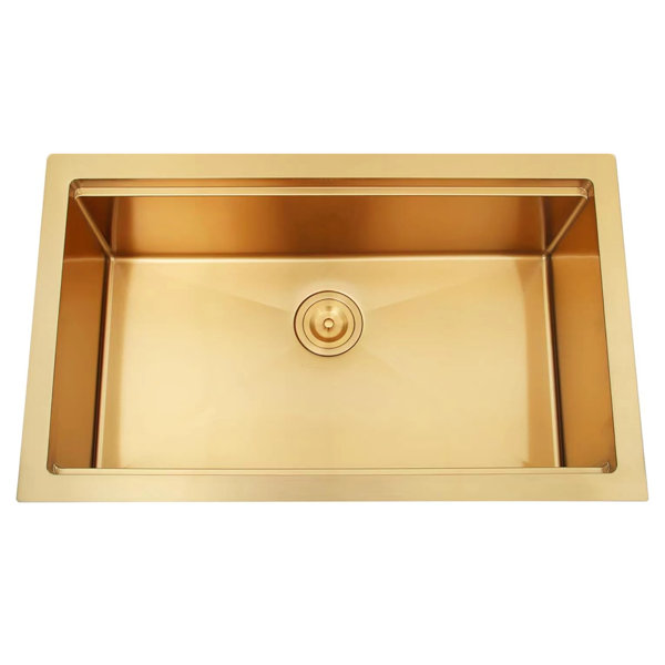 KDK HOME 32"Undermount Single Bowl Kitchen Sink, 18 Guage Stainless ...