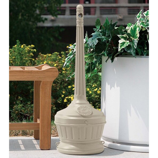 Commercial Zone Smokers' Outpost Seated Cigarette Receptacle & Reviews ...
