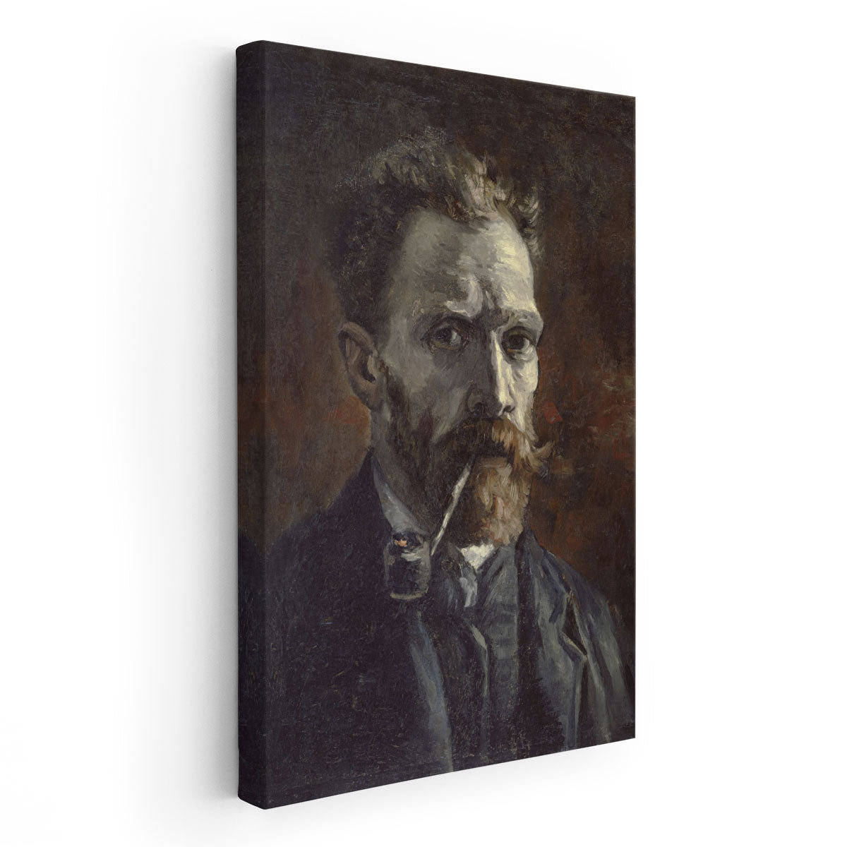 Alcott Hill® Self-Portrait with Pipe, 1886 - Canvas Print Wall Art ...