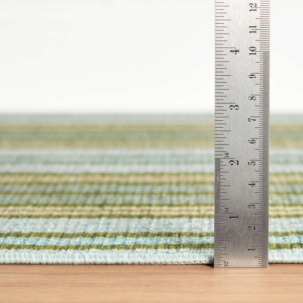 Dash and Albert Rugs Caravan Stripe Multi Machine Washable Rug | Wayfair