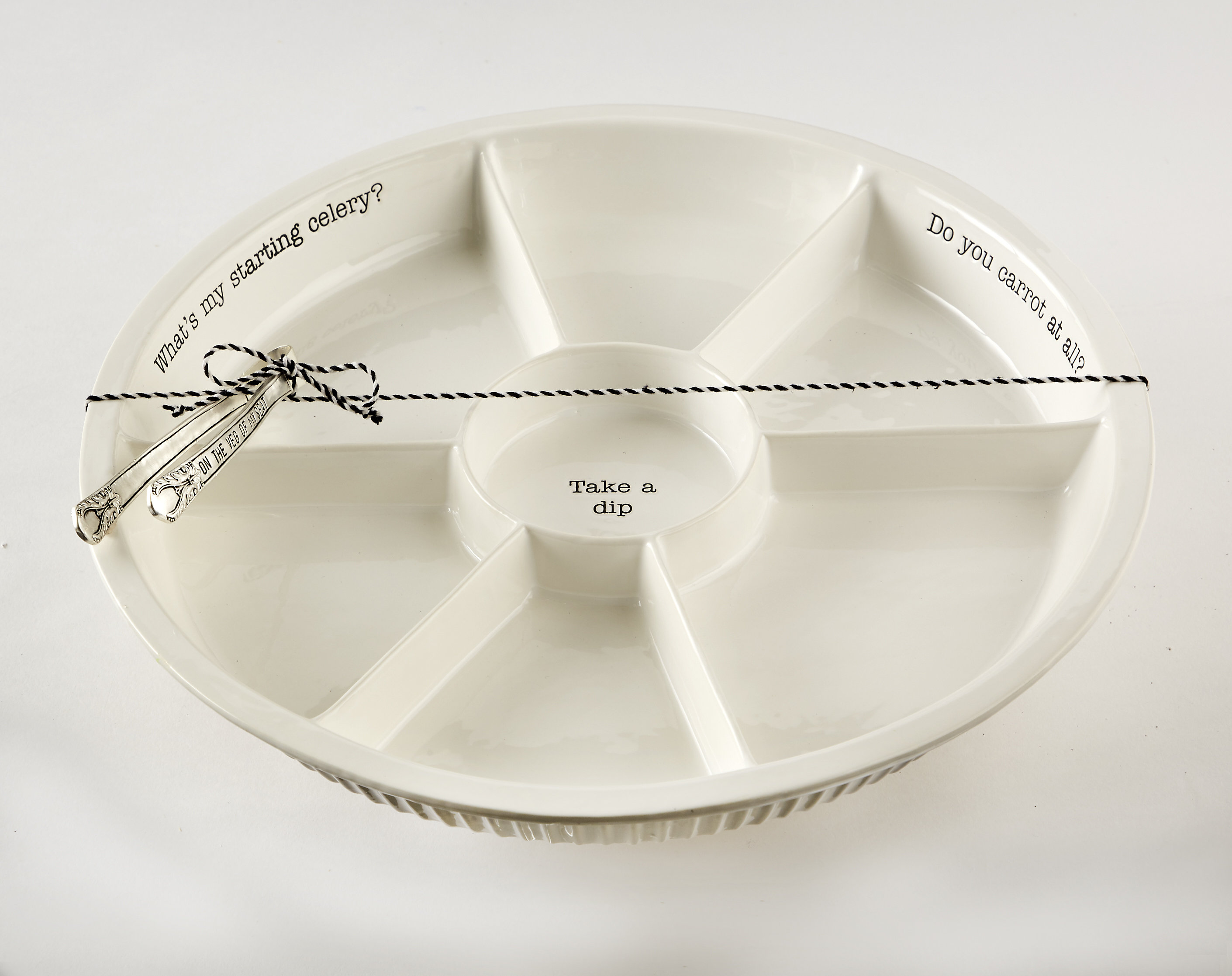 Mud Pie™ Veggie 2 Piece Divided Serving Dish Set & Reviews - Wayfair Canada