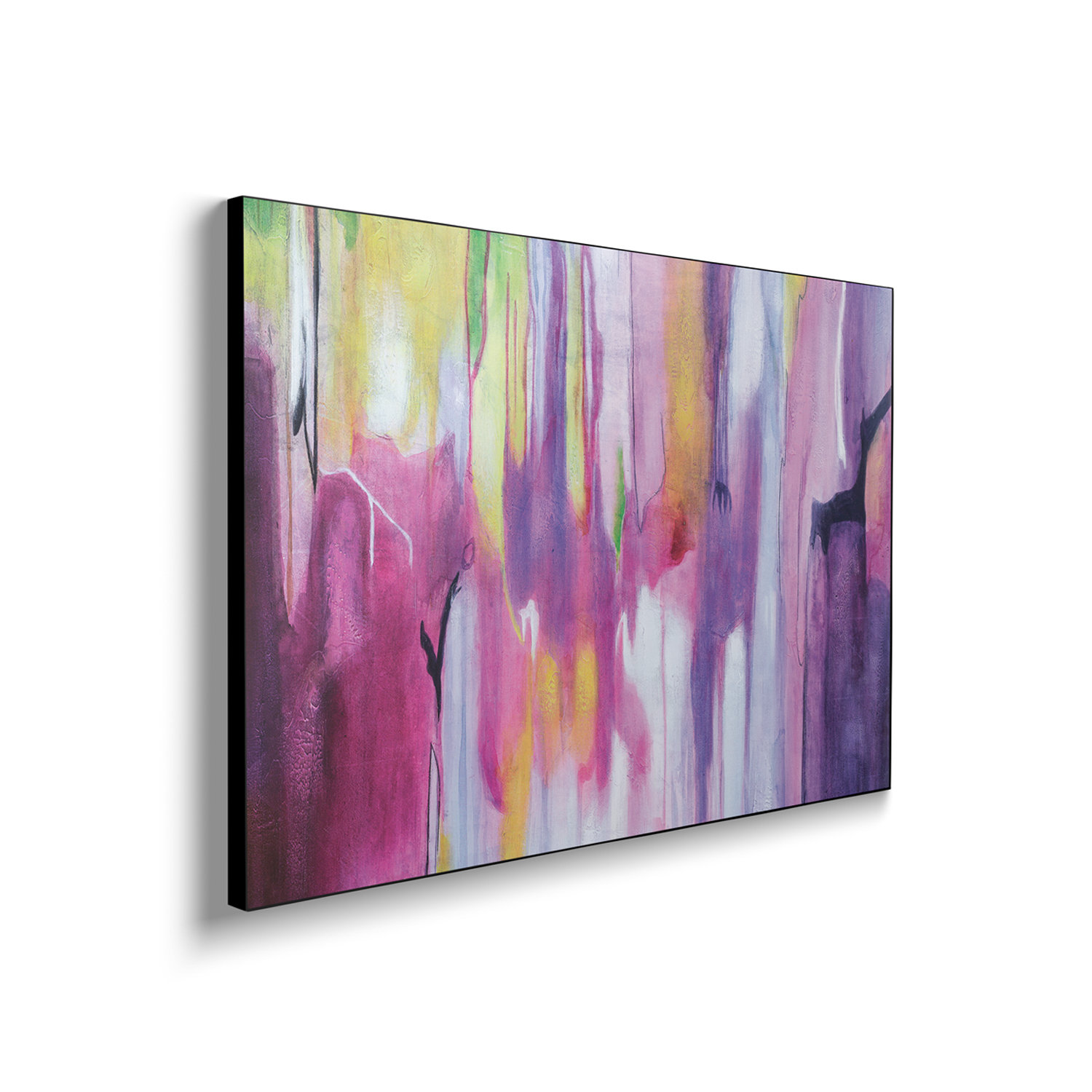 Ivy Bronx Steelpix Metal Canvas - Explosión Magenta II By Gabriela Villarreal Wall Art Print ...