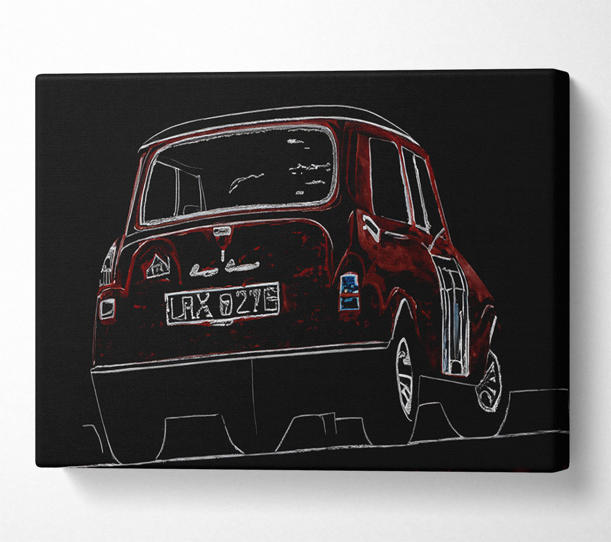 LoftDesigns Mini Cooper Rear - Print | Wayfair.co.uk