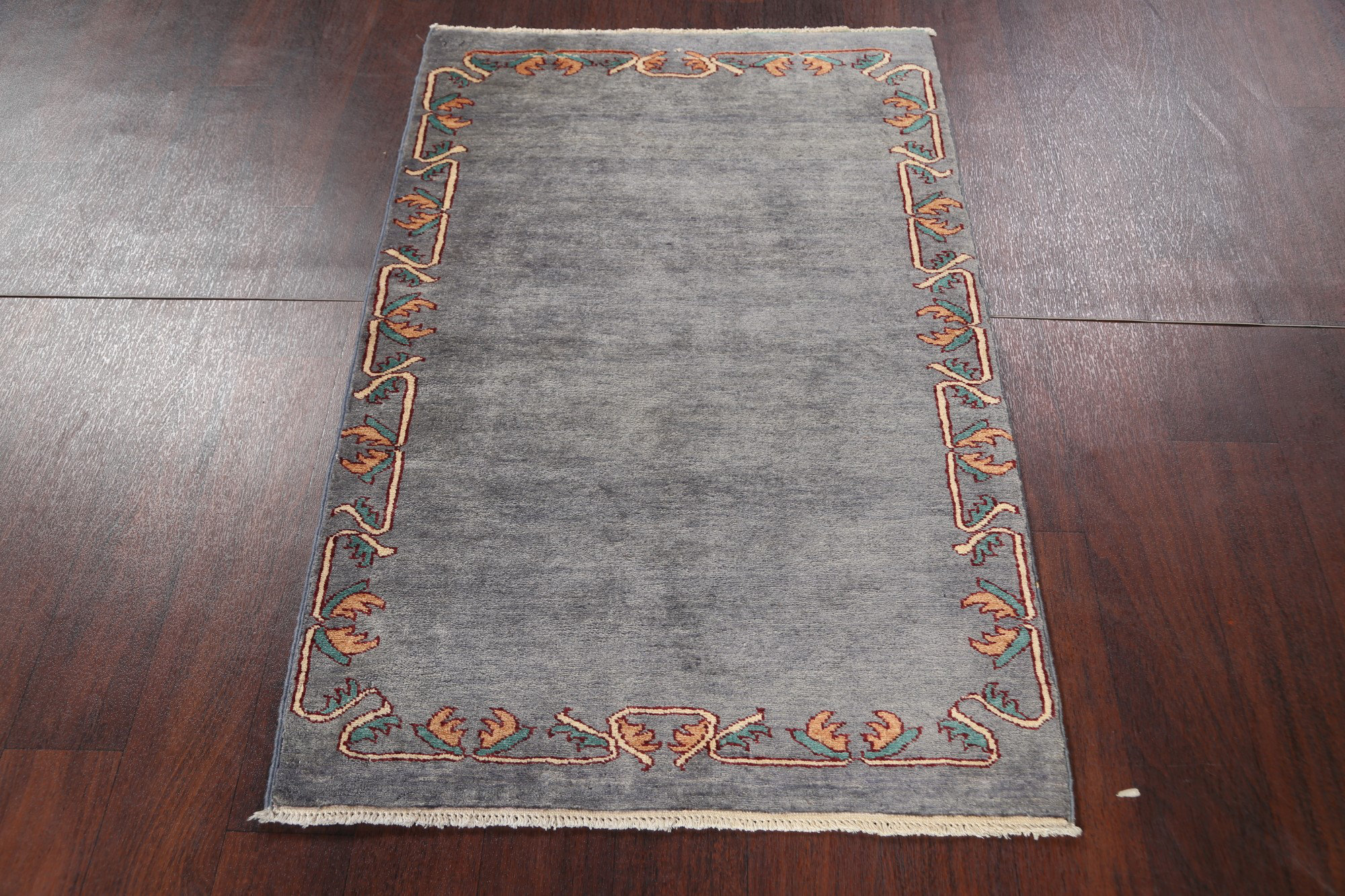 Isabelline Rumbell Gabbeh Kashkoli Oriental Wool Rug Hand-Knotted 3X4 ...