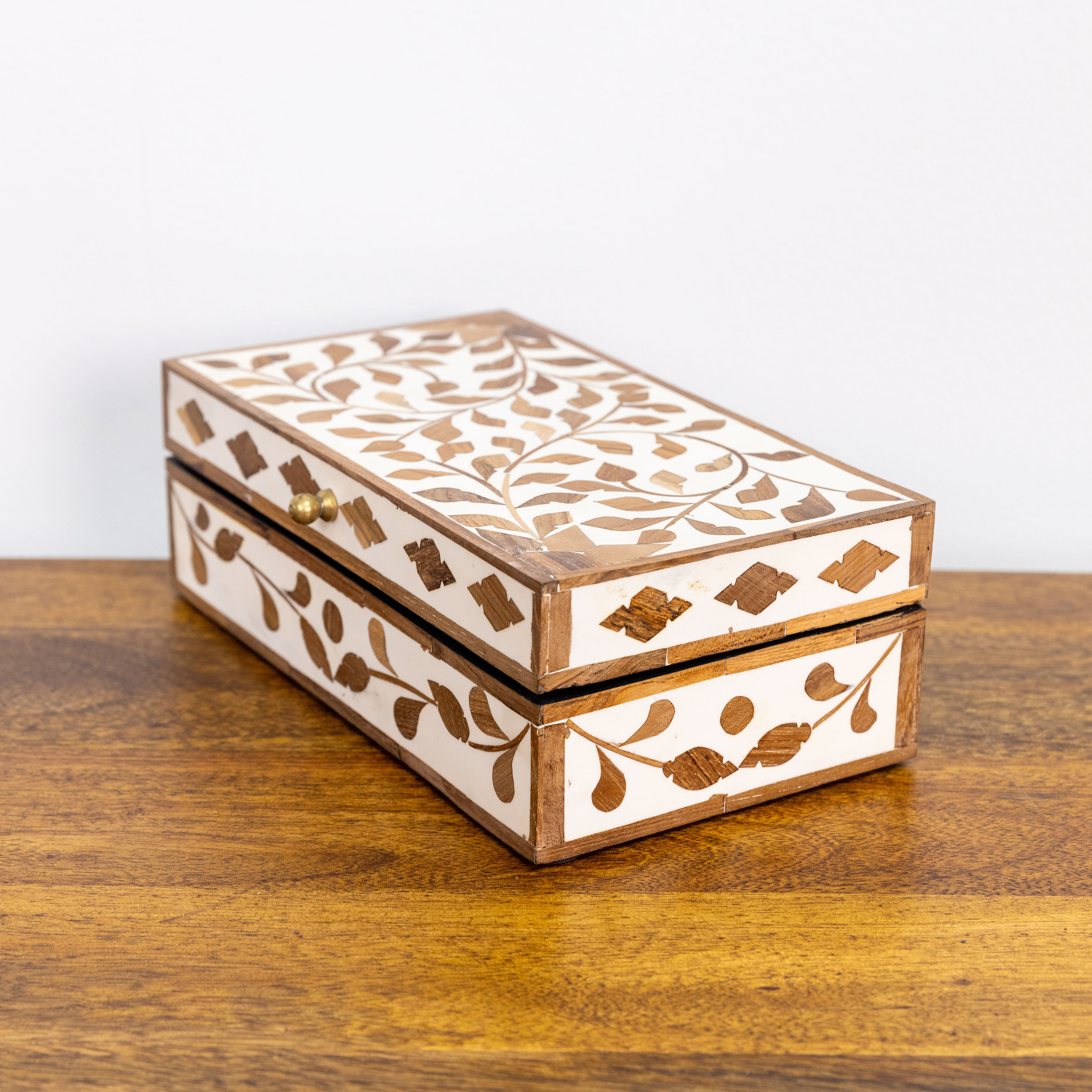 Red Barrel Studio Fairlight Teak Inlay Box - Wayfair Canada