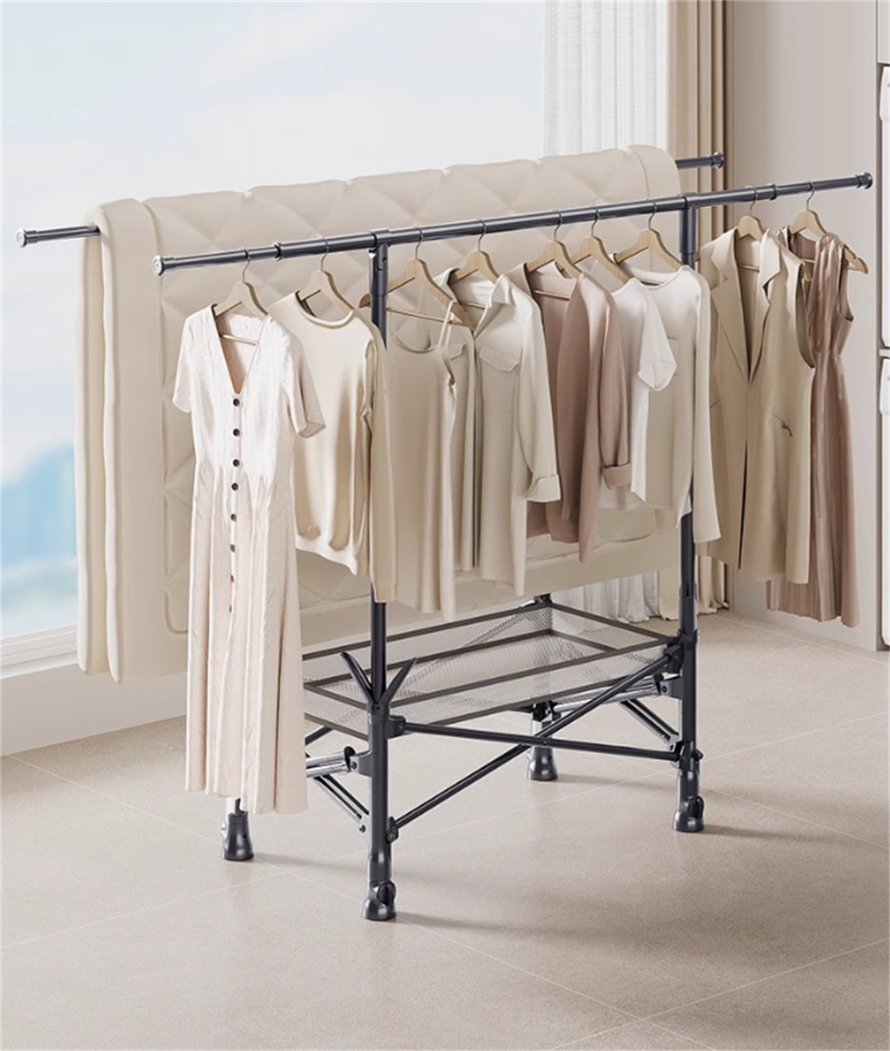 Thrones Designs Windproof Pro Clothes Rack | Wayfair