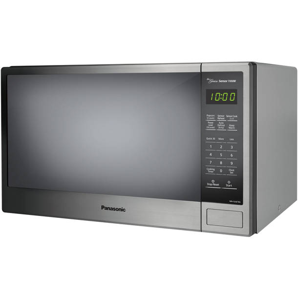 Panasonic® Genius Sensor 1.2 Cubic Feet Microwave with Sensor Cooking ...