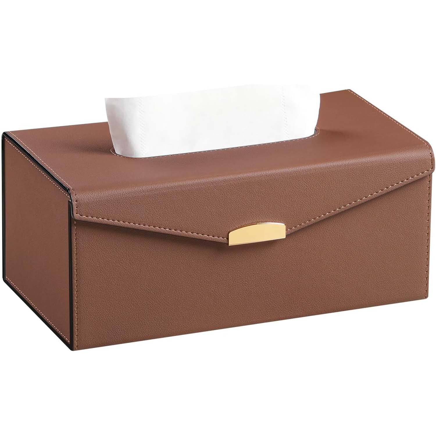 Hokku Designs Tissue Box Cover Rectangle, Foldable Tissue Box Holder ...