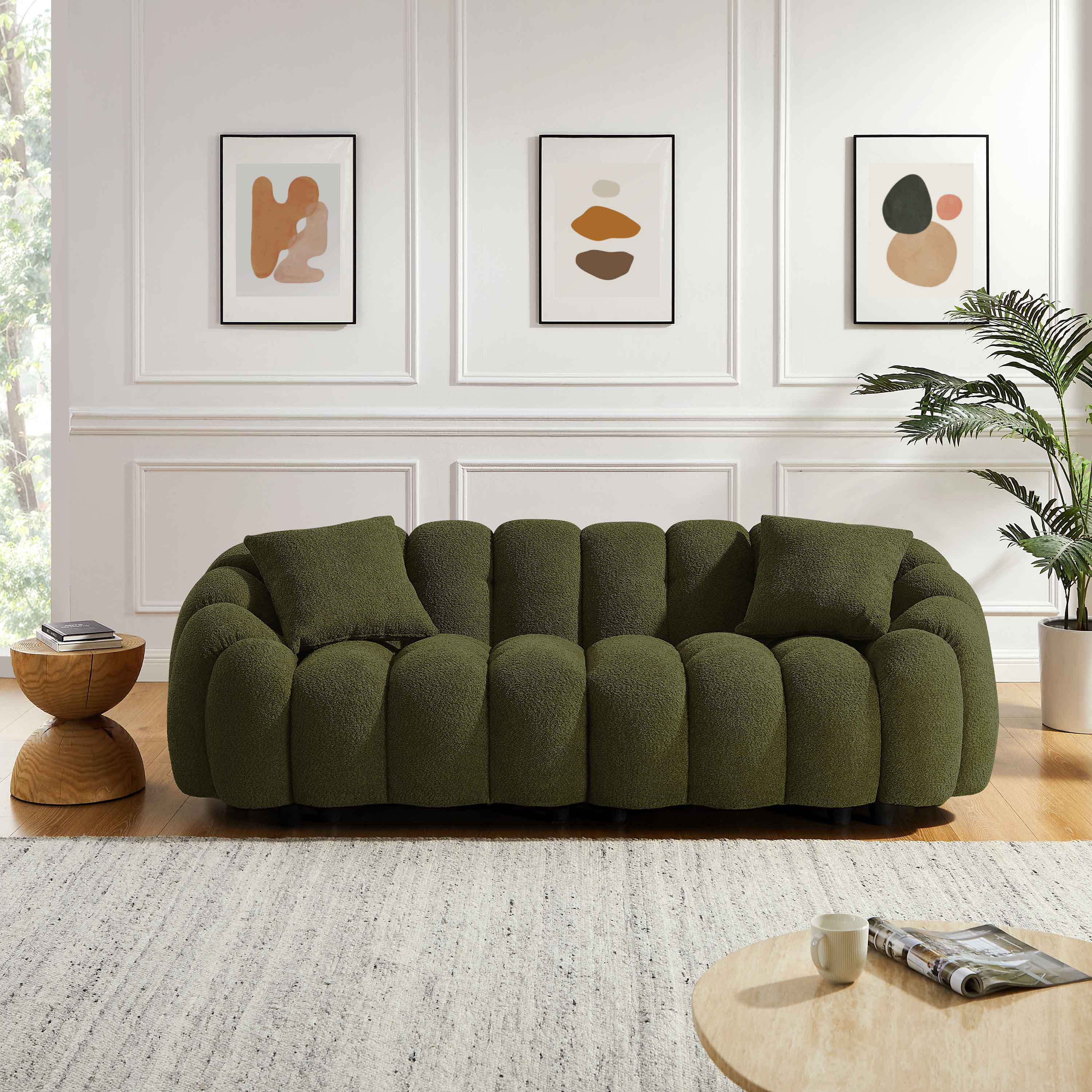 Blue Elephant Winnie Round Arms Modular Sofa & Reviews | Wayfair.co.uk