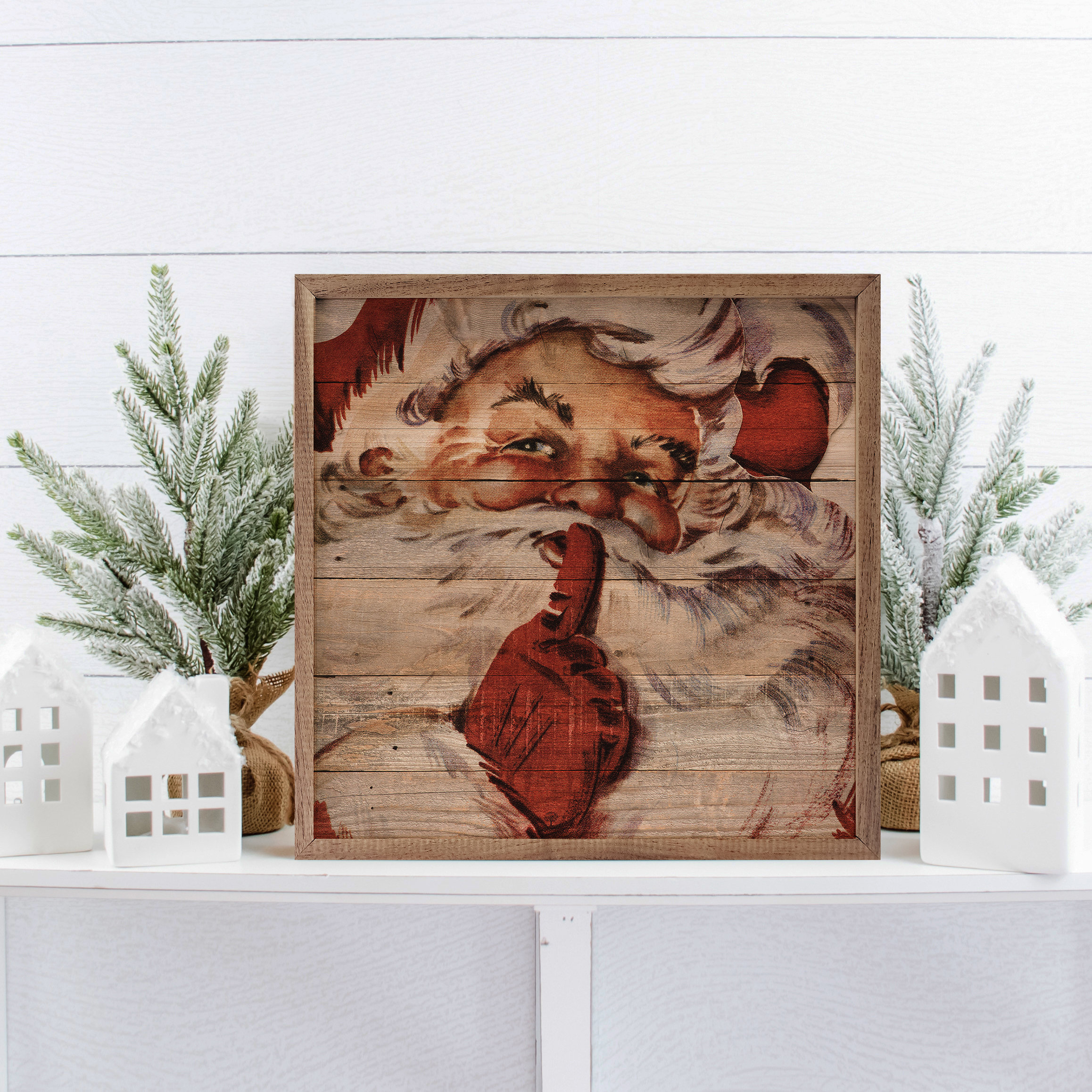 The Holiday Aisle® Santa Claus Shhh | Wayfair