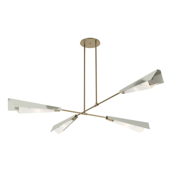 Hubbardton Forge Vertex 4 - Light Chandelier by Ori Goldberg | Perigold