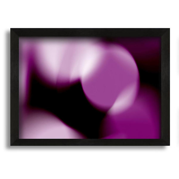 Ivy Bronx Purple Disco - Picture Frame Graphic Art in Canvas | Wayfair ...