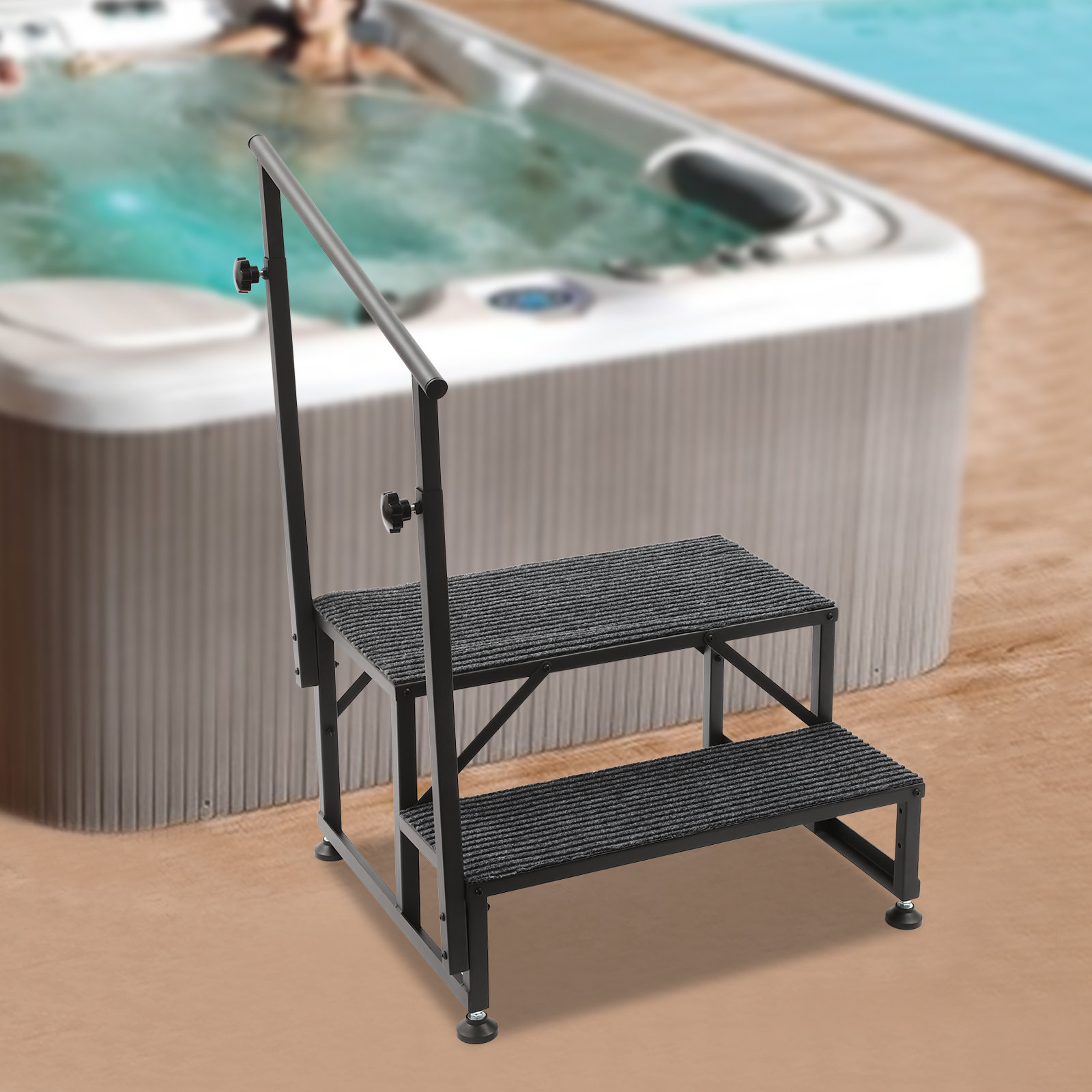 WFX Utility™ 2 - Step Steel Small Step Ladder - Wayfair Canada